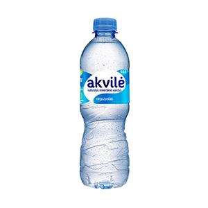 Natūralus mineralinis vanduo AKVILĖ, negazuotas, 0,5 l PET D | Officeday