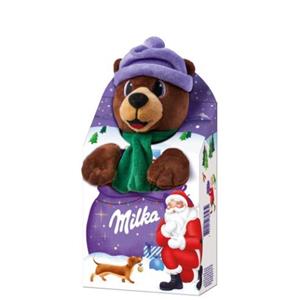 Officeday | Chocolate candies MILKA, with a plush toy 1 pc., 96 g