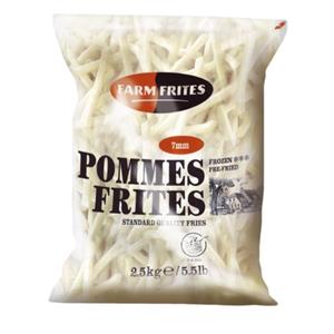Officeday | Frozen French fries FARM FRITES, A class, 7 mm, 2,5 kg