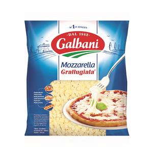 Sūris Mozzarella, GALBANI, tarkuotas kubeliais 150g | Officeday