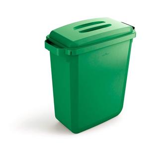 Officeday | Waste bin DURABIN® 60L rectangular, green