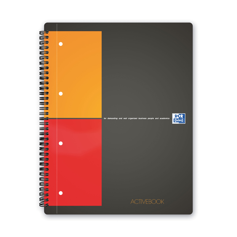 Officeday | Activebook with a spiral Oxford A4, 80 sh., squared