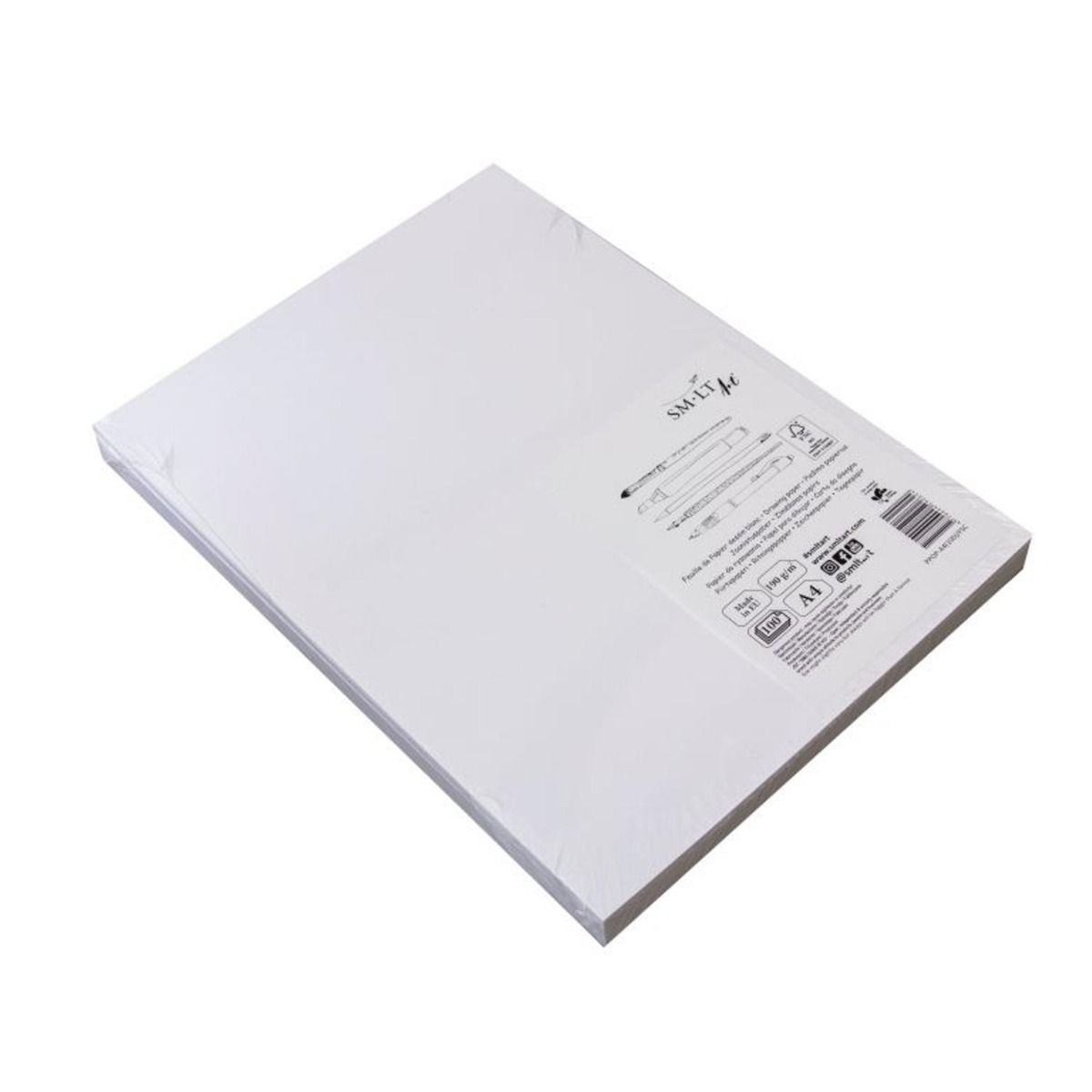 Officeday | Drawing paper Smiltainis A4, 190 gsm, 100 sheets./ FSC