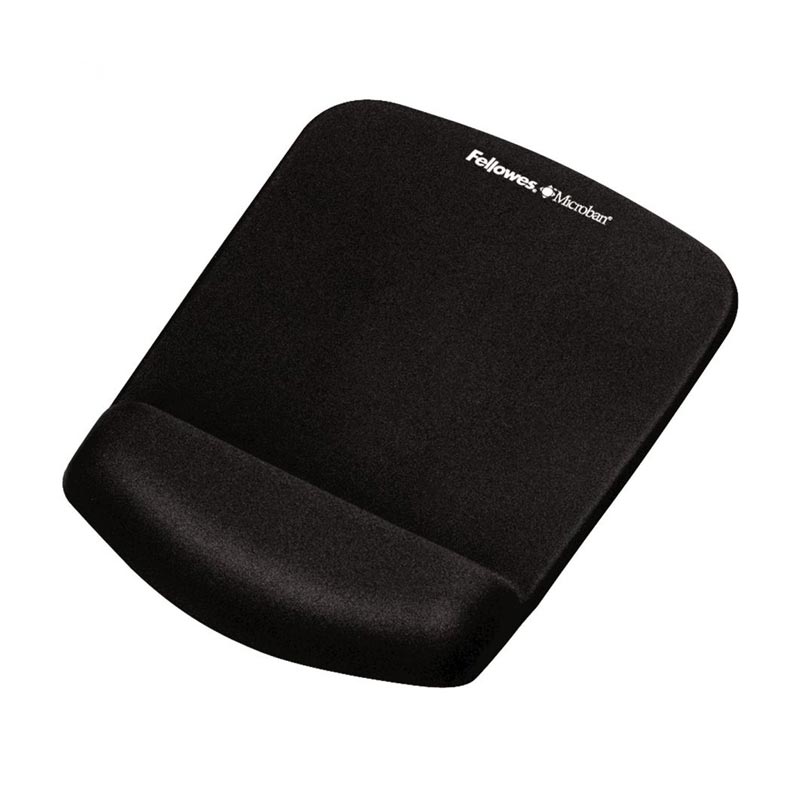 Officeday | Fellowes PlushTouch™ Mousepad Wrist Support -Black (9252003)