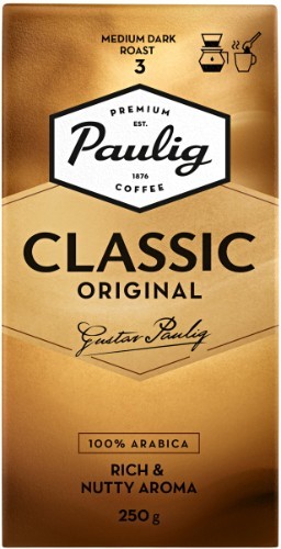 Kava PAULIG CLASSIC, malta, 250 g | Officeday