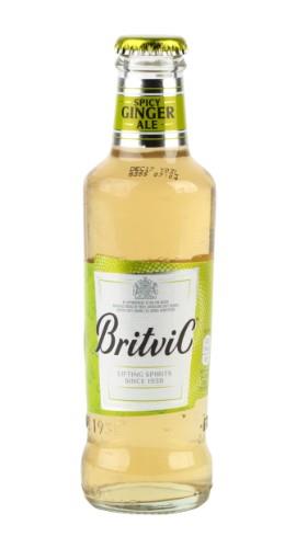 Gaivusis gėrimas BRITVIC Ginger ale, 200 ml stiklo butelis D | Officeday