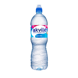 Natūralus mineralinis vanduo AKVILĖ Sport, negazuotas, 1 l, PET D ...