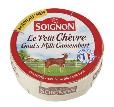 Pelėsinis sūris SOIGNON Camembert, iš ožkų pieno, 180 g | Officeday