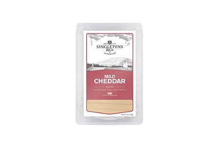 Officeday | Cheese Mild White Cheddar, sliced, 150 g