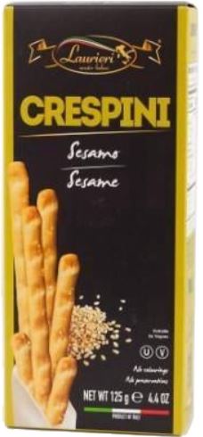 Officeday | Bread sticks grissini LAURIERI, with sesame, 125 g