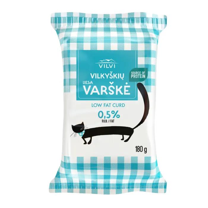 Varškė VILKYŠKIŲ, 0,5% liesa, 180 g | Officeday