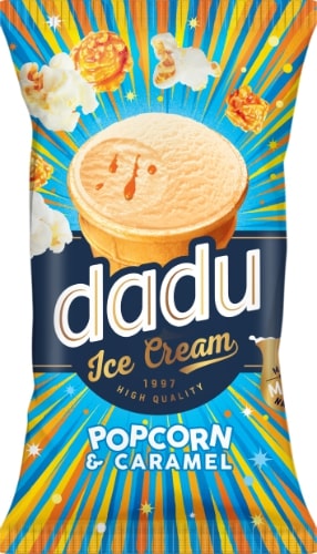 Officeday | DADU ice cream, caramelized popcorn flavorr, 120 ml