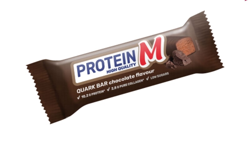 Varškės sūrelis PROTEIN M, šokolado skonio su kolagenu, 40 g | Officeday