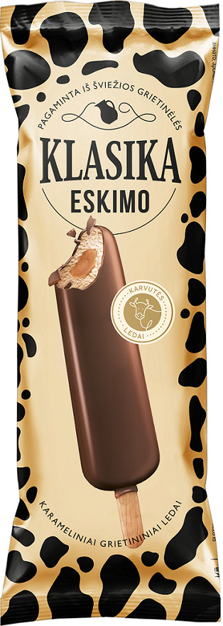 Ledai KLASIKA, Eskimo Karvutė, iš grietinėlės, 70ml | Officeday