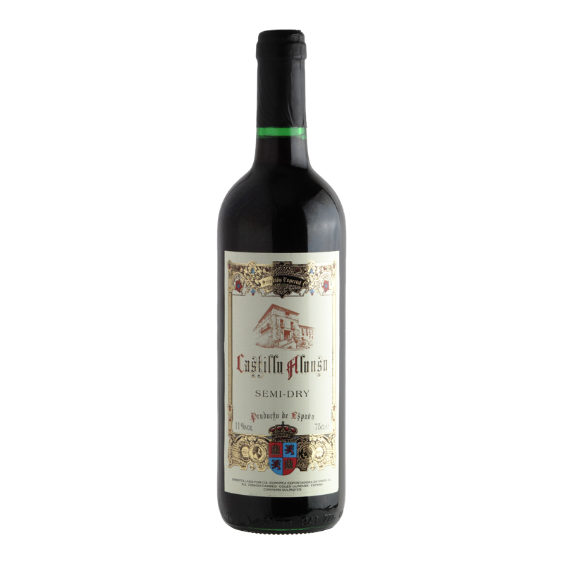 Officeday | Wine CASTILLO ALONSO, red, semi dry, 11%, 0.75 l