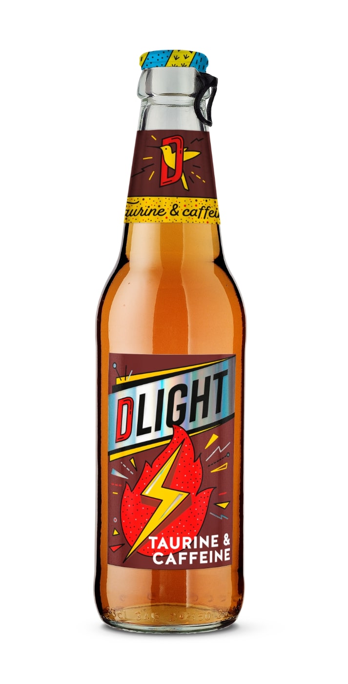 Alaus kokteilis DLIGHT, Taurinas + Kofeinas, 2.9%,0,33l, butelis ...