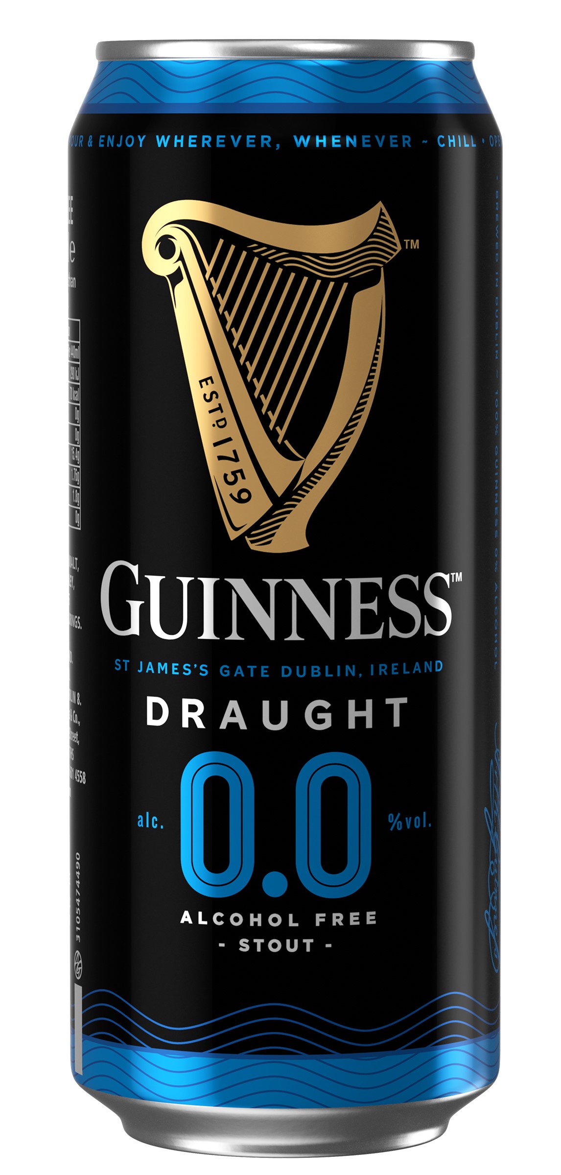 Nealkoholinis alus GUINNESS, 0.0%, 0,440 l, skardinė D | Officeday