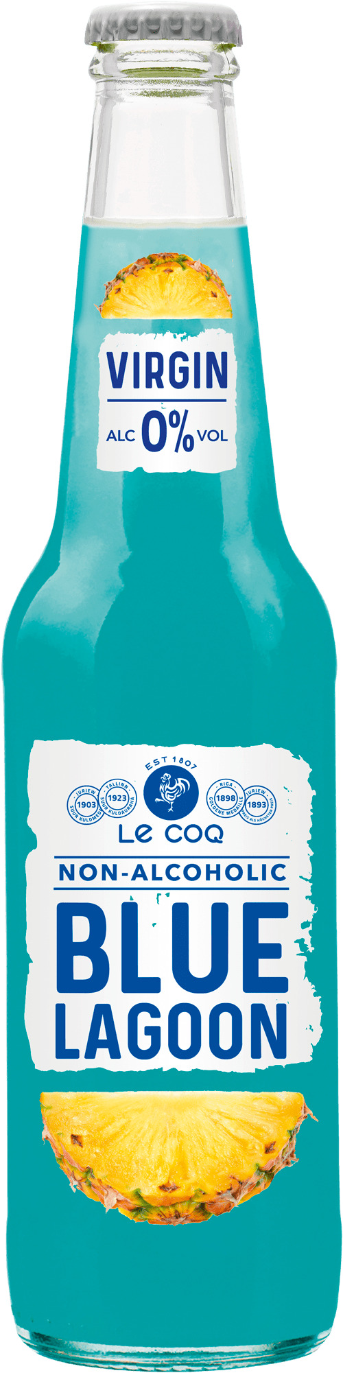 Nealkoholinis kokteilis LE COQ, Virgin Blue Lagoon, 0,0%, 0,33 l ...