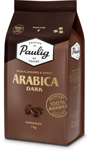 Officeday | Roasted whole coffee beans PAULIG Arabica, 1 kg