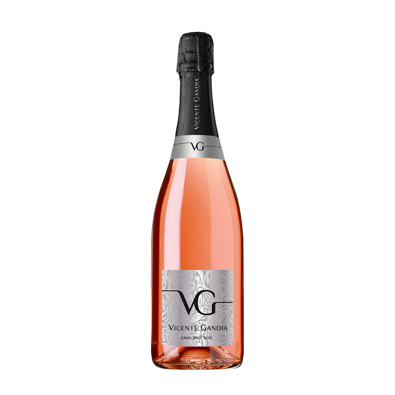 Putojantis vynas VINCENTE GANDIA, Cava Brut Rose, 12%, 750 ml | Officeday