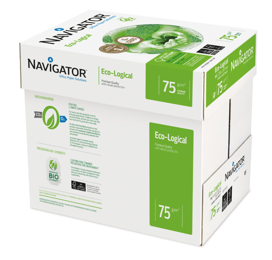 Officeday | Copy paper Navigator Eco-logical A4 75g/m2 500sheets/package