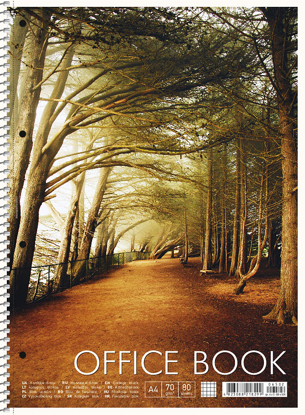 Officeday | Exercise book, A4 80 sheets rulled