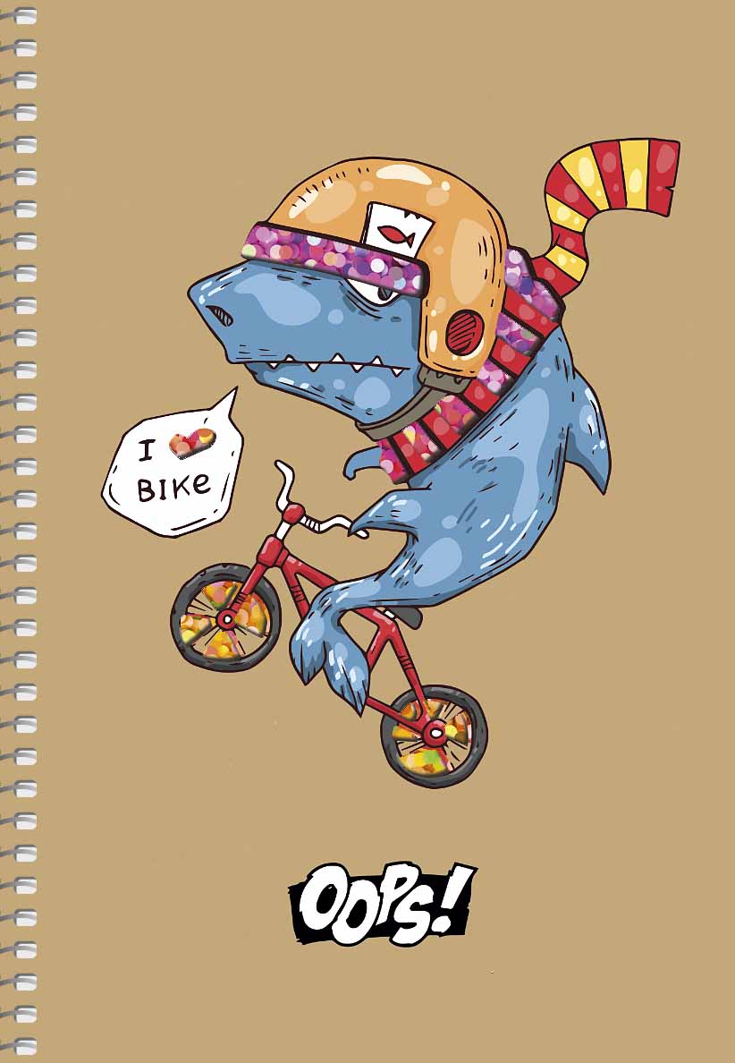 Officeday | Exercise book, spiral, ?5/96sh., grid, cream paper, 70gsm ...
