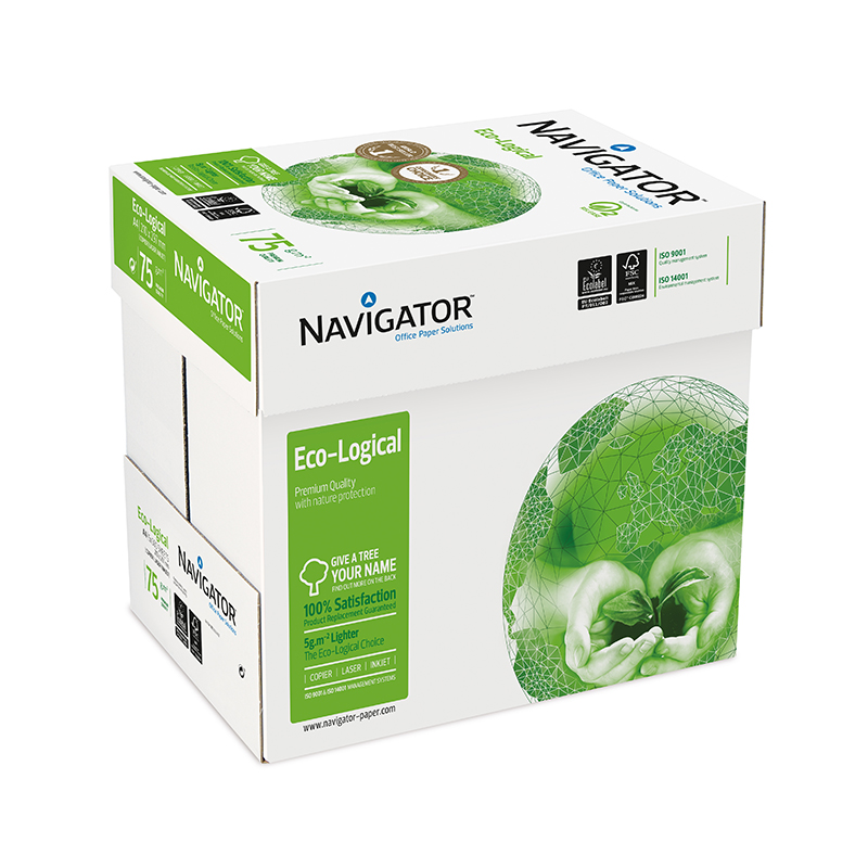 Officeday | Copy paper Navigator Eco-logical A4 75g/m2 500sheets/package