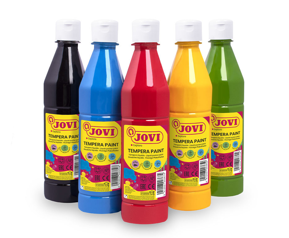 Skystas guašas buteliuke JOVI, 500 ml, tamsiai žalia sp. | Officeday